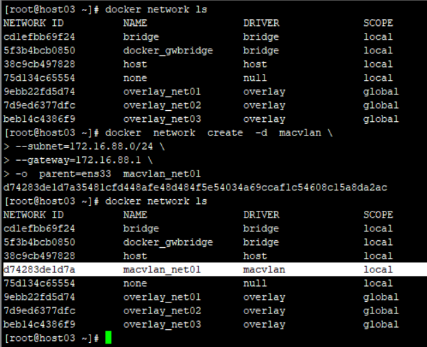 Docker跨主机网络-macvlan_network dm-6dd4e469b5d1 is already using parent in-CSDN博客