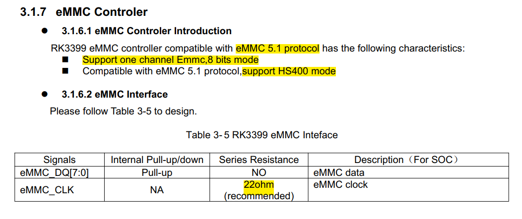 RK3399 eMMC硬件设计要点_rk3399芯片进入maskrom-CSDN博客