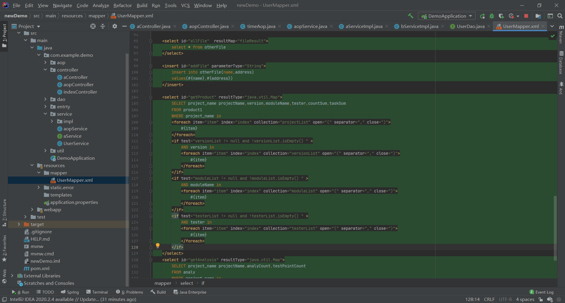 去掉IDEA生成的mapper.xml中黄色和绿色的背景_idea xml去掉绿色背景-CSDN博客
