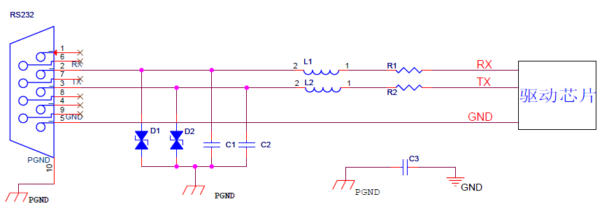 RS232 interface EMC design scheme - Programmer Sought