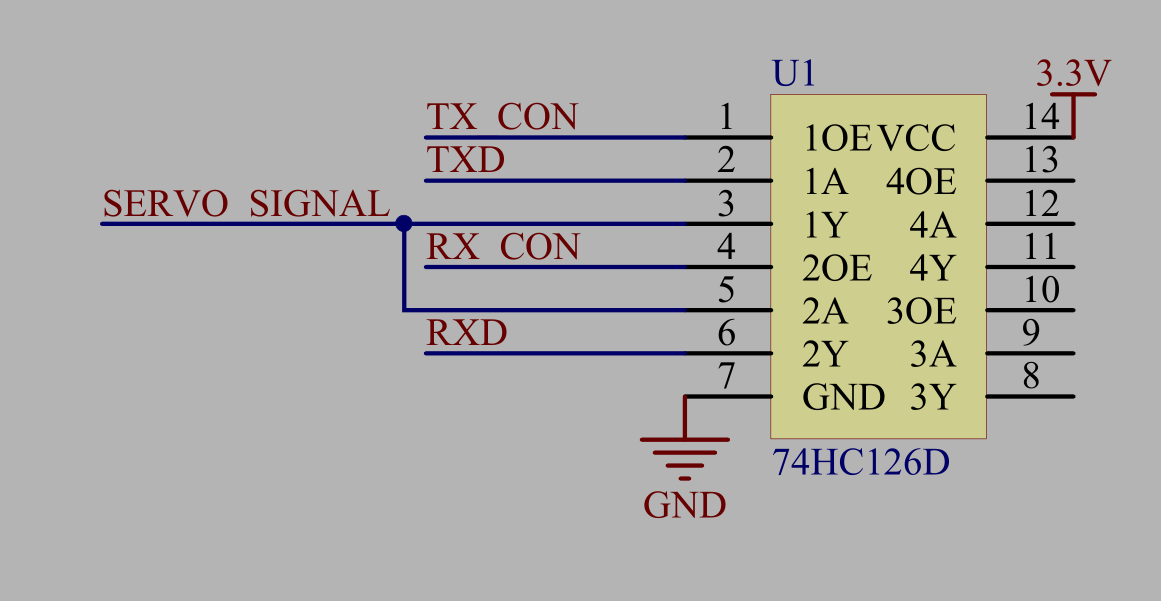串口总线舵机之舵机命令_74hc126d的作用-CSDN博客