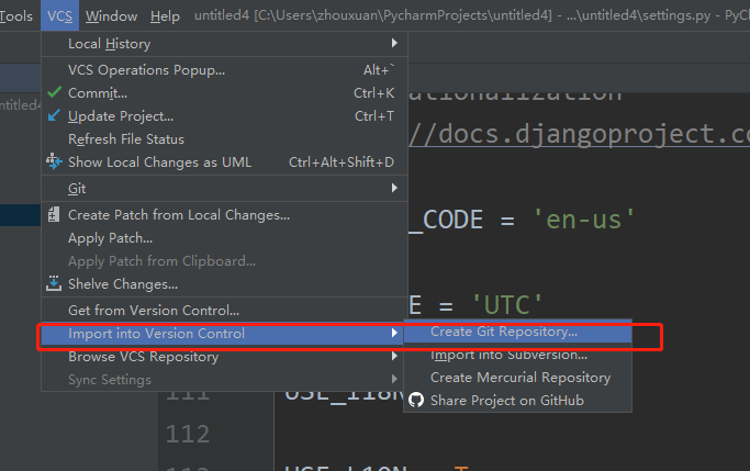 pychrm git代码管理使用笔记_cannot load information for github:request-CSDN博客