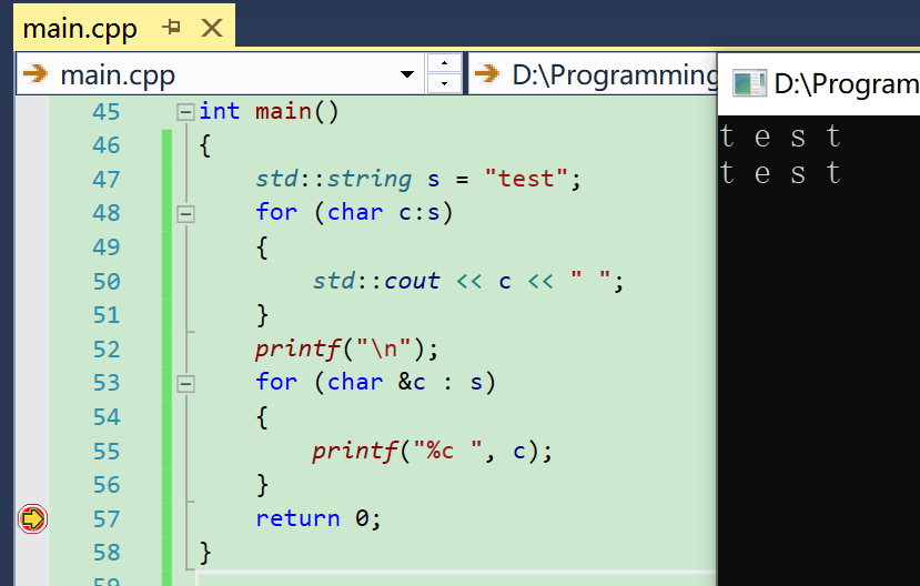 C++ for(char c:s)遍历字符串 增强型for循环-CSDN博客