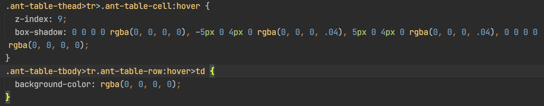 antd Table 列hover高亮_vue3 antd table鼠标划入高亮-CSDN博客