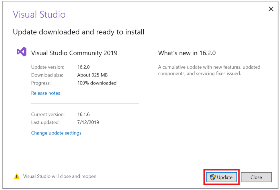【C++】Visual Studio教程(六) -更新Visual Studio_win 怎么更新visualc运行库-CSDN博客
