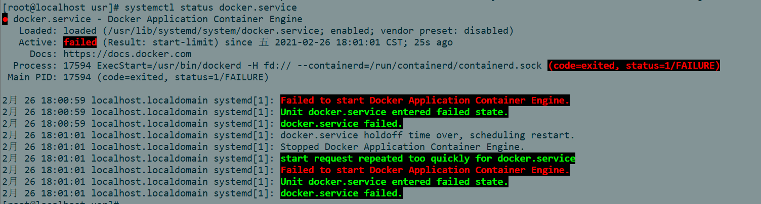 Docker 仓库编辑daemon文件后，重启异常_修改daemon-CSDN博客