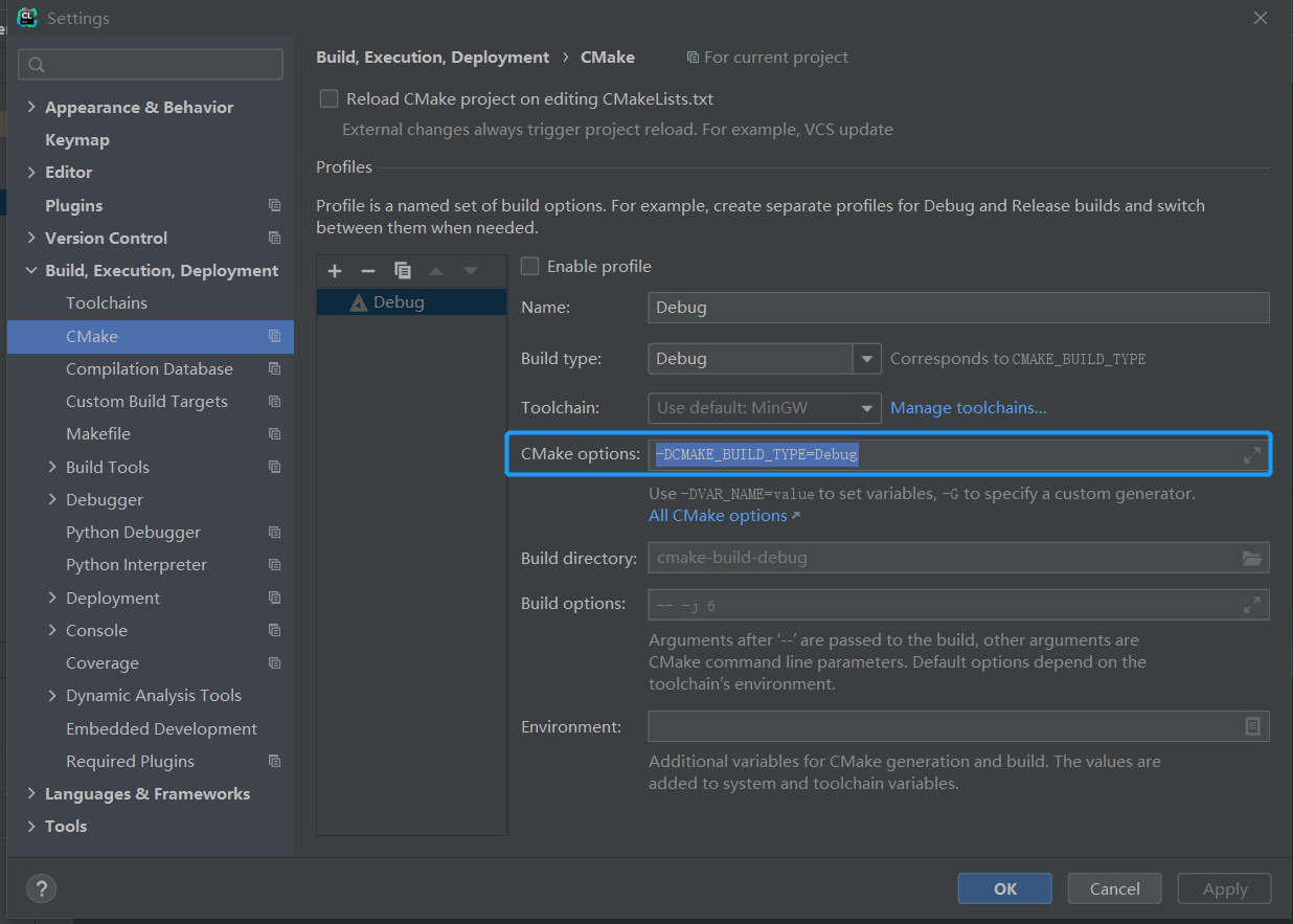 CLion的Toolchains are not configured和no CMAKE profiles问题-CSDN博客