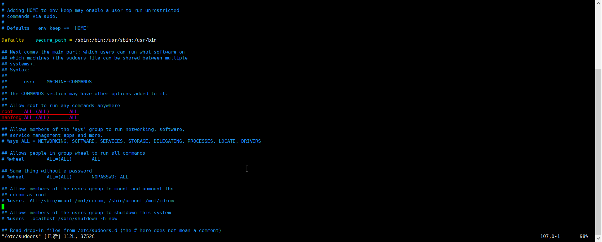 Linux中普通用户通过sudo命令调用root权限_是不是有sudoers文件就可以root-CSDN博客