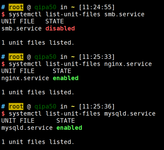 centos7使用命令行查看开机启动项和服务启动状态_systemctl list-unit-files | grep enable-CSDN博客