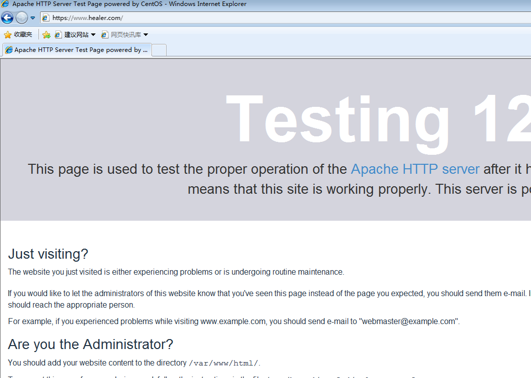 CentOS搭建基于Apache与OpenSSL自签名证书的HTTPS服务并解决客户端浏览器信任问题_centos7 update-ca-trust-CSDN博客