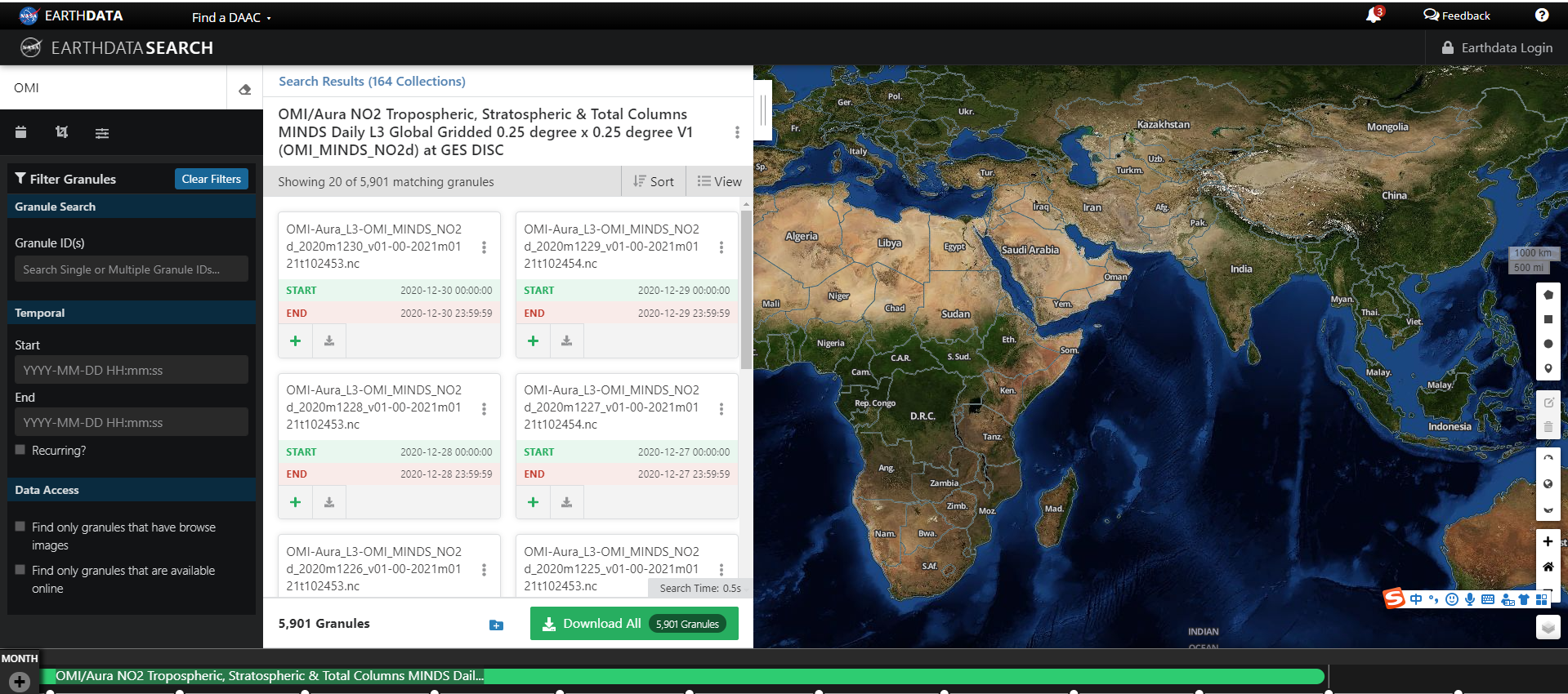 OMI数据下载和绘图-CSDN博客