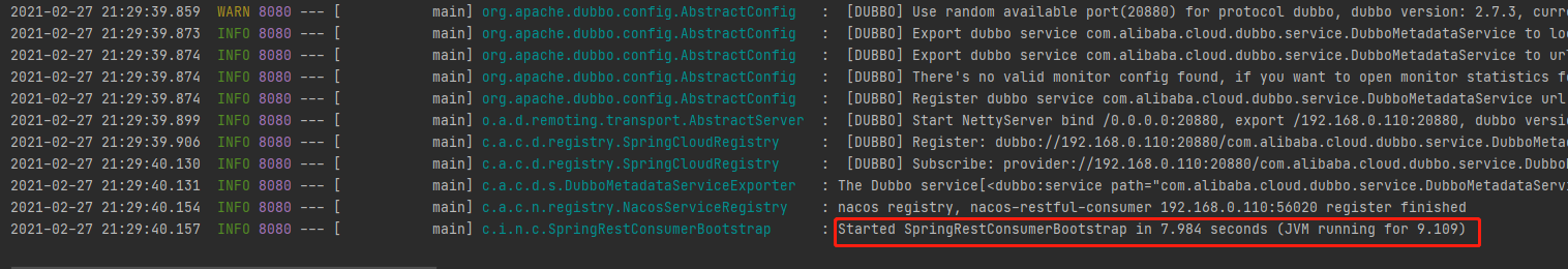 微服务注册与发现之Nacos：failed to req API:/nacos/v1/ns/instance after all servers([127.0.0.1:8848])_，8849 ...