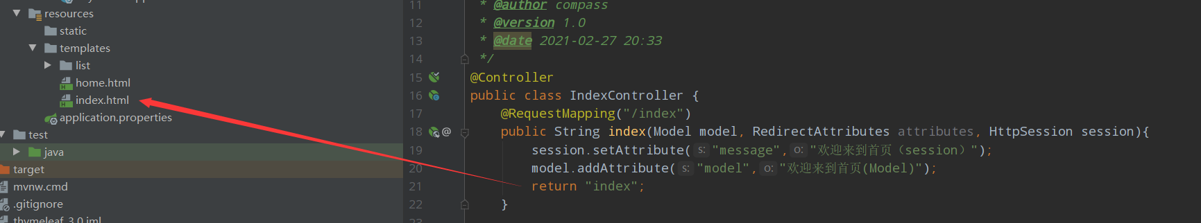 Thymeleaf模板（全程案例详解）-CSDN博客