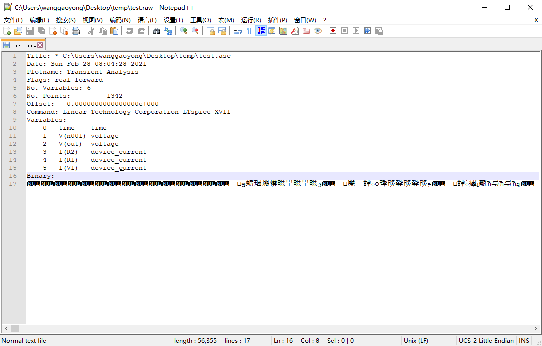 LTspice raw文件格式_ltspice怎么把波形导出-CSDN博客