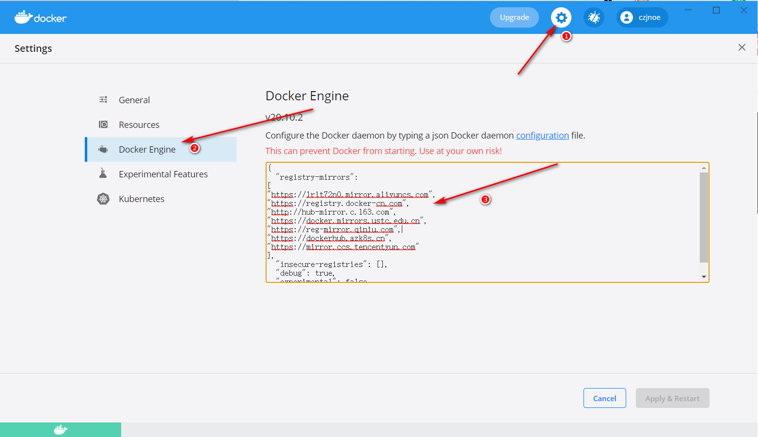 Docker DeskTop镜像加速_docker desktop的镜像加速-CSDN博客