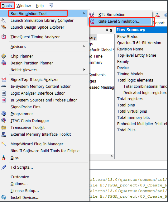 FPGA 03 入门 modelsim altera 的门级仿真操作_modelsim门级仿真-CSDN博客