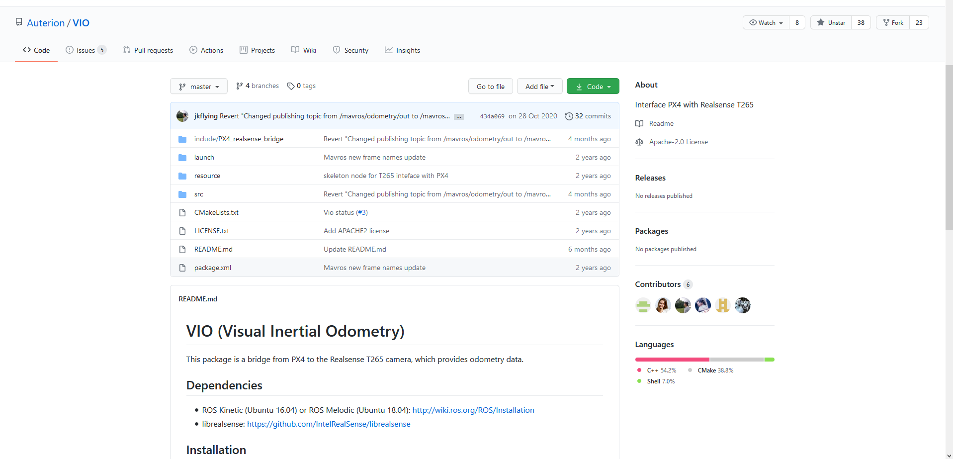 PX4官方手册给的 Auterion 的VIO功能包（用于PX4 T265定点）的代码可以分析一下，感觉写的比vision_to_mavros简单一些_auterion app-CSDN博客