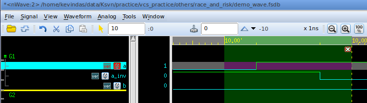 怎么在fsdb波形中构造一个0ps的毛刺_波形随机毛刺仿真-CSDN博客