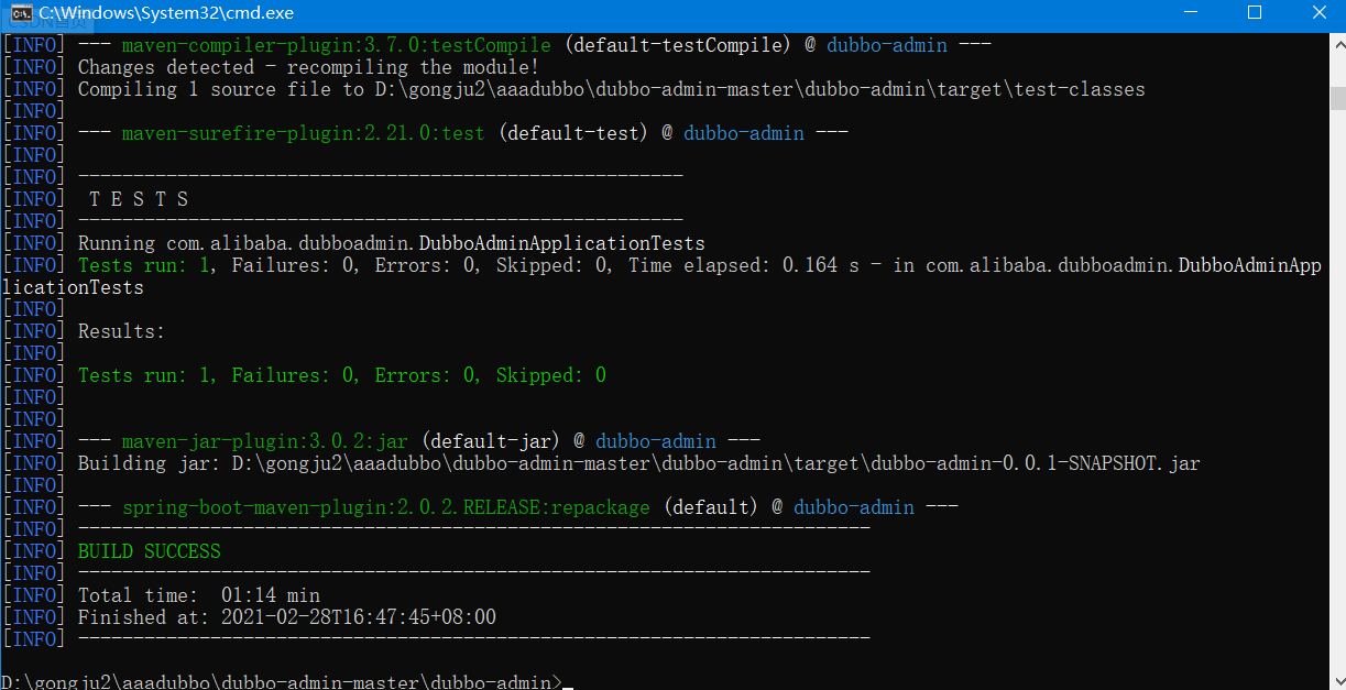 dubbo—admin管理控制台下载与安装（window）_dubbo3 admin 下载-CSDN博客