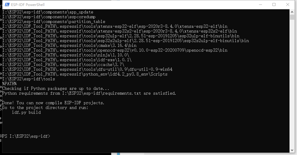 Windows下ESP-IDF环境搭建+VS Code插件_idf.py menuconfig vs-CSDN博客