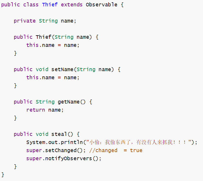 JDK中提供的实现——通过 java.util.Observable 类和 java.util.Observer 接口定义了观察者模式，只要实现它们的子类就可以编写观察者模式实例-CSDN博客