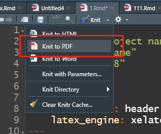 R Markdown生成PDF_r语言markdown导出pdf-CSDN博客