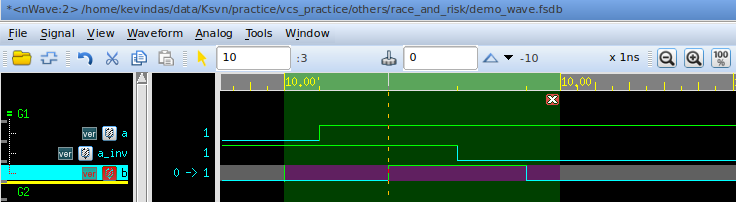怎么在fsdb波形中构造一个0ps的毛刺_波形随机毛刺仿真-CSDN博客