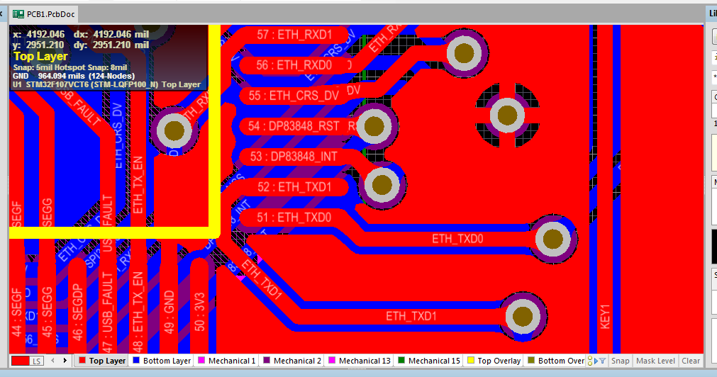 【经验分享】调试STM32F107VC单片机驱动DP83848以太网PHY芯片时遇到的问题_dp83848程序-CSDN博客