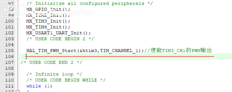 STM32 Cube MX学习笔记——PWM设置_看不到黑白的博客-CSDN博客