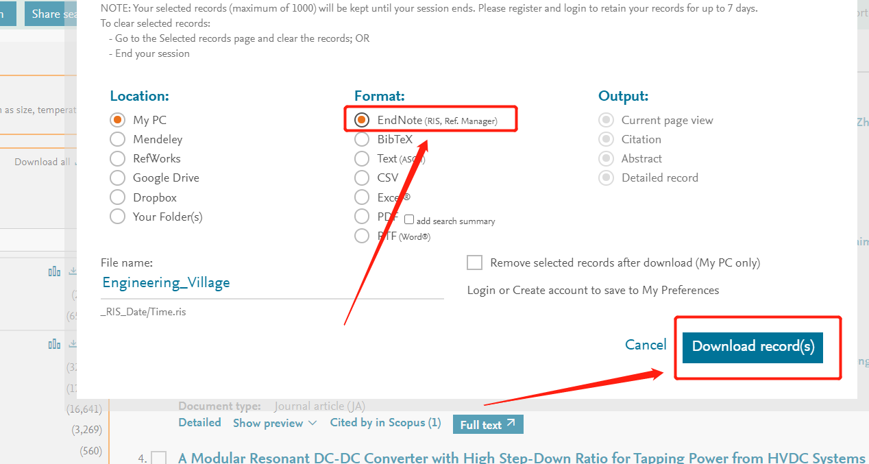 Endnote导入知网、EI、IEEE数据库文献_ei怎么引用文献-CSDN博客