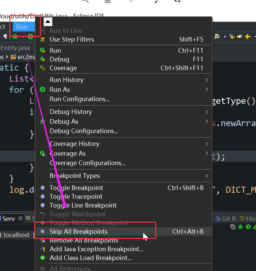 解决Eclipse debug模式无效 Elipse debug 不进断点的问题_eclipse debug断点无效-CSDN博客