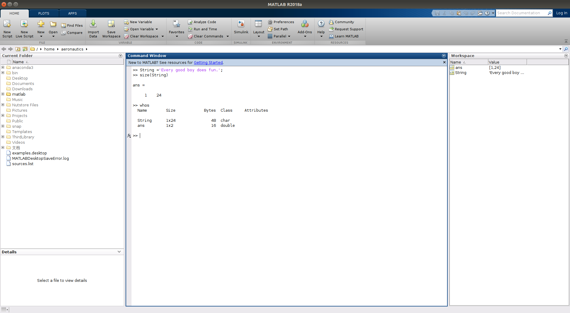 Change the initial MATLAB working folder - Programmer Sought