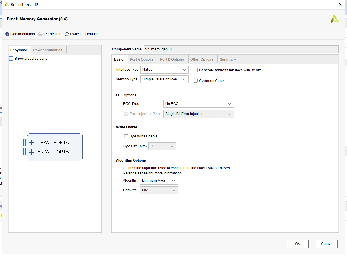 Xilinx Bram IP core操作说明_xilinx的bram ip核-CSDN博客