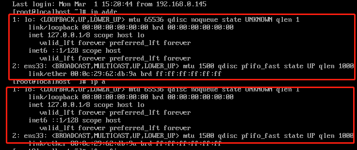 解决linux 不显示ip地址 ip addr 不显示问题_linux不显示ip地址-CSDN博客