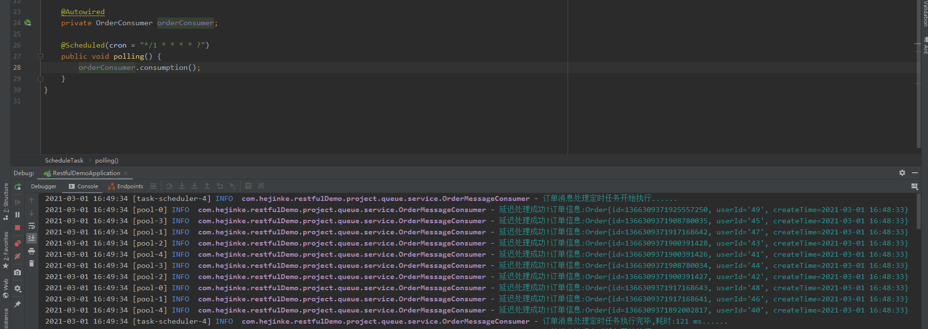 使用Redis实现延时消息队列(Sorted Set)_redis sortedset 延时队列-CSDN博客