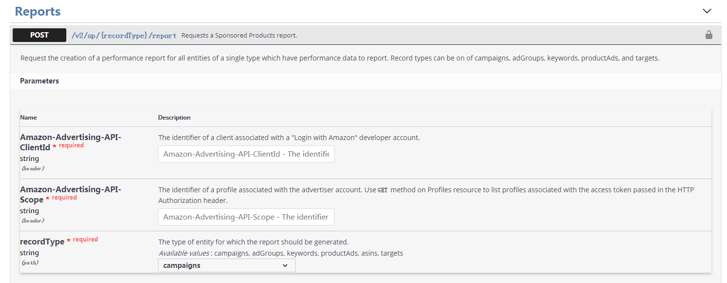 对接亚马逊 ads api( Amazon Advertising API) 第三章：对接 Sponsored Products_amazon ...