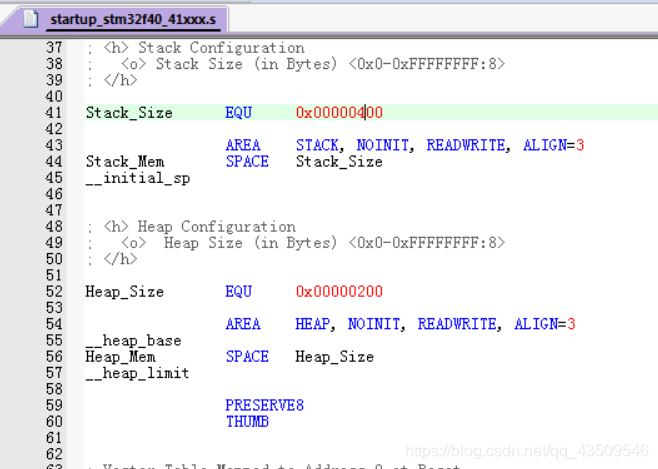 Stm32堆栈空间大小设置stm32cubemx Freertos Minnum Heap Size设置0x200 Csdn博客 3058