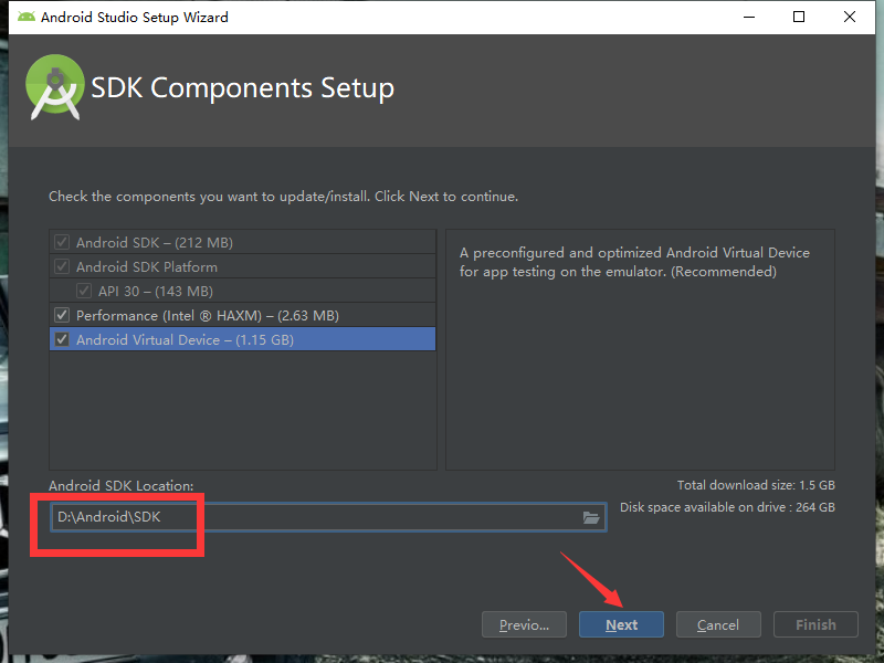 安装Android Studio出现的问题--SDK Components Setup-CSDN博客