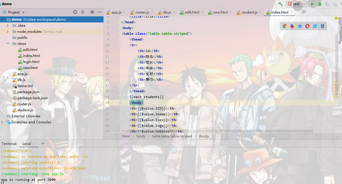 Nodejs入门案例demo项目，学生管理系统（expressmysql）nodeexpressmysql学生成绩管理系统 Csdn博客 