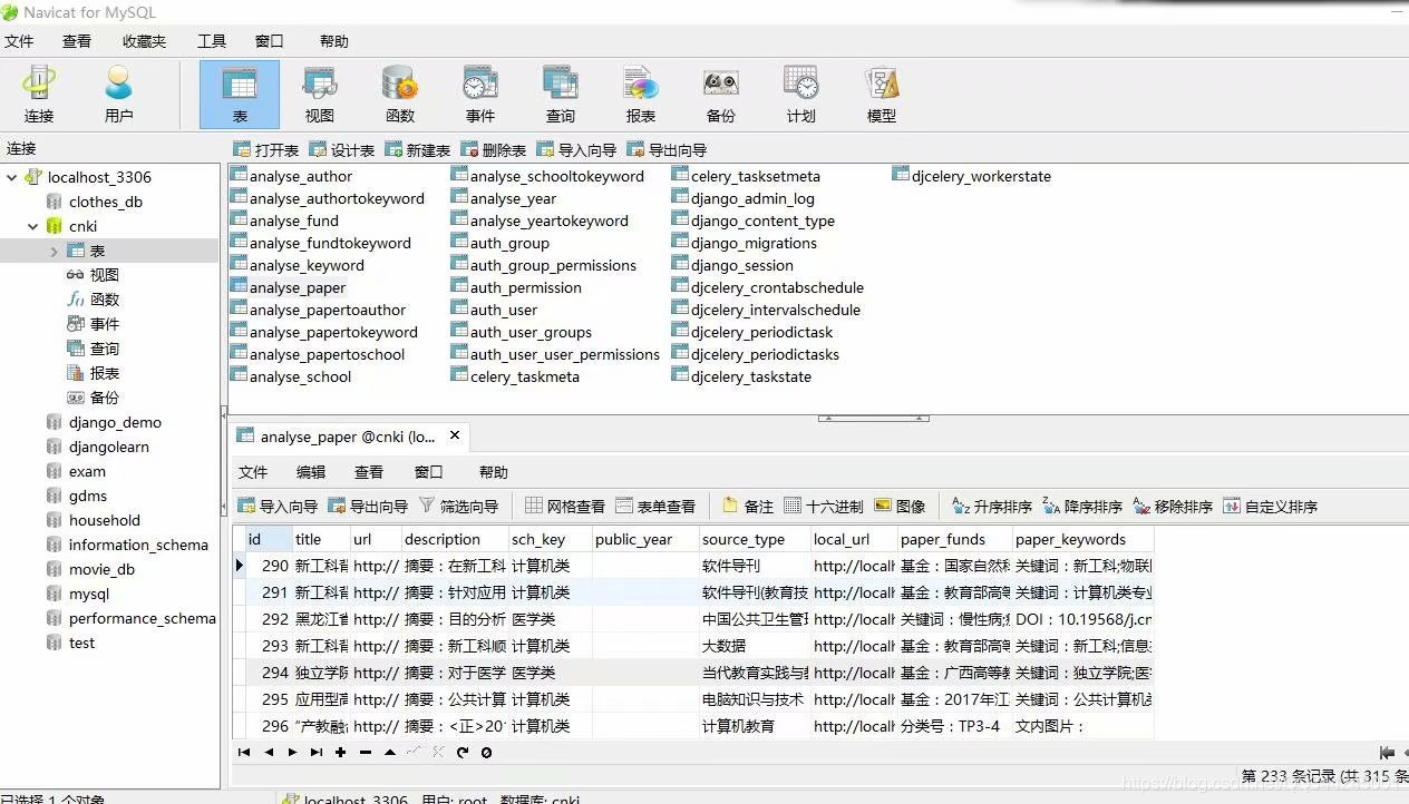 Python中国知网(cnki)爬虫及数据可视化分析设计 计算机毕业源码设计知网爬虫并且可视化 Csdn博客