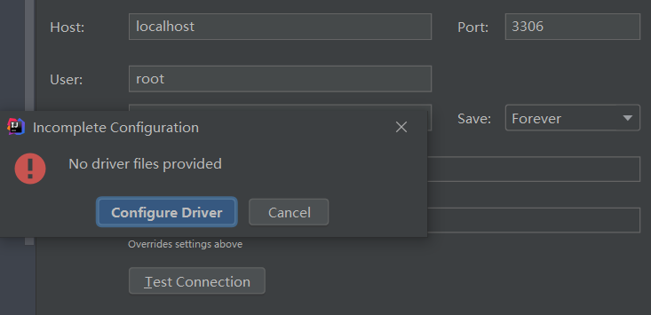 记：使用IDEA连接MySQL数据库出现的错误No driver files provided-CSDN博客