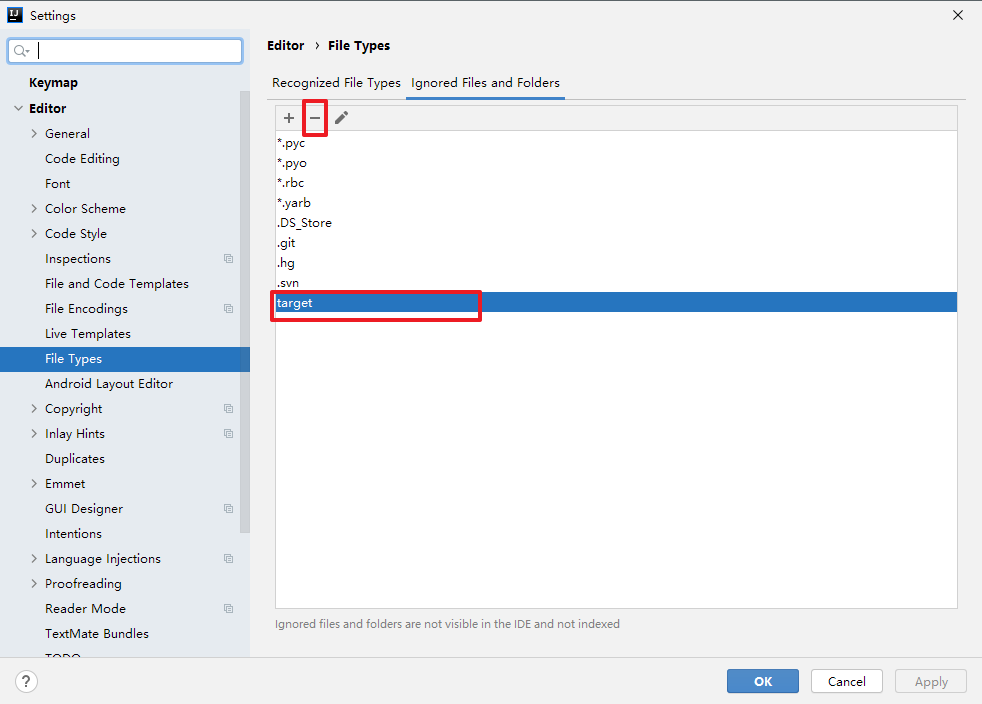 IDEA 项目目录不显示target、idea文件夹_idea打开项目不显示文件夹-CSDN博客