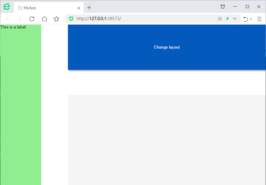 采用remi纯python写前端页面，范例4 Csdn博客 