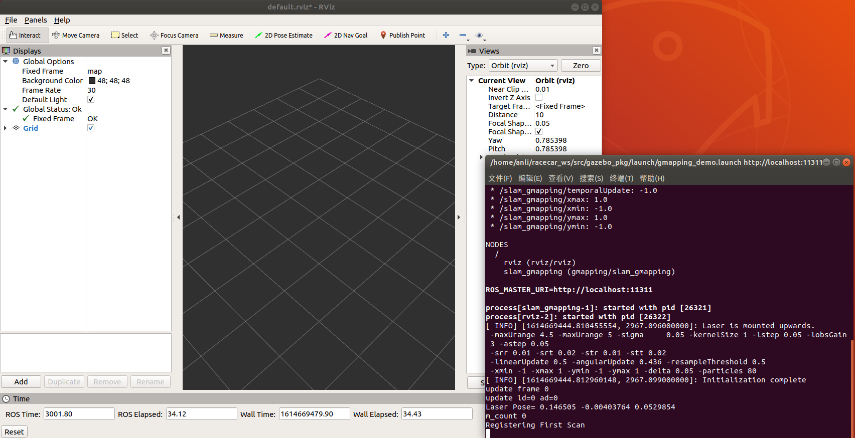 ros学习——gmapping建图-CSDN博客