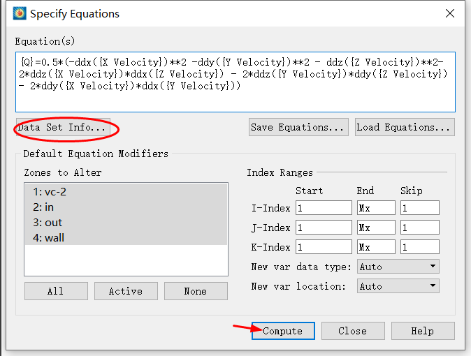 常用涡识别方法的Tecplot实现（Q准则、λ2 准则、delta准则、Omega准则）-CSDN博客