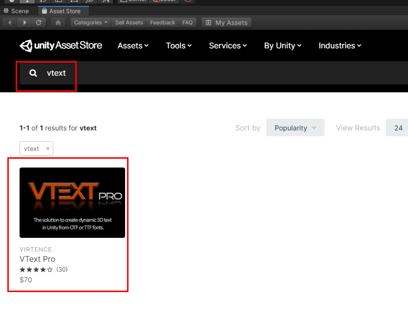 Unity 工具 之 VText 简单快速实现 文字 3D 效果，VText 的导入设置和简单使用（可支持中文字体）_unity 3d文字-CSDN博客