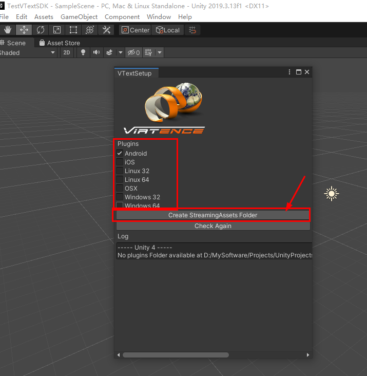 Unity 工具 之 VText 简单快速实现 文字 3D 效果，VText 的导入设置和简单使用（可支持中文字体）_unity 3d文字 ...