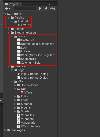 Unity 工具 之 VText 简单快速实现 文字 3D 效果，VText 的导入设置和简单使用（可支持中文字体）_unity 3d文字-CSDN博客