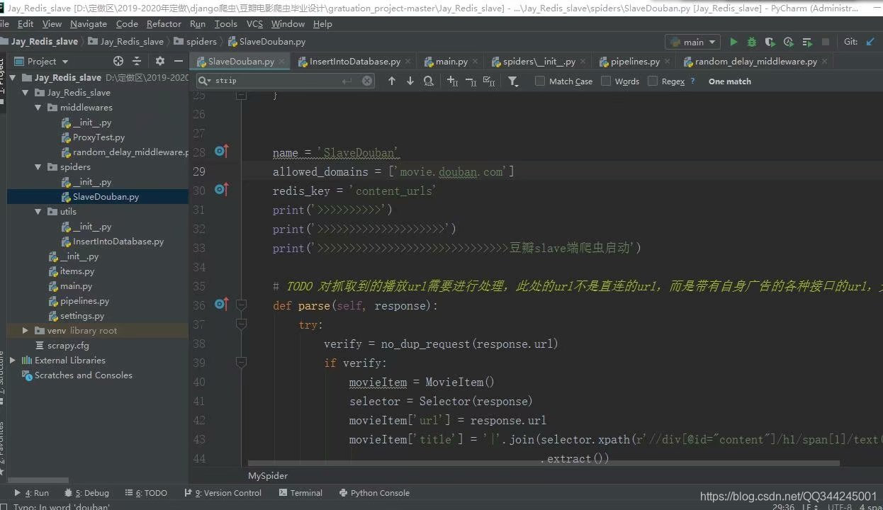 Python基于scrapy豆瓣电影爬虫及django电影展示网站设计 计算机毕业源码设计djangoscrapy Csdn博客