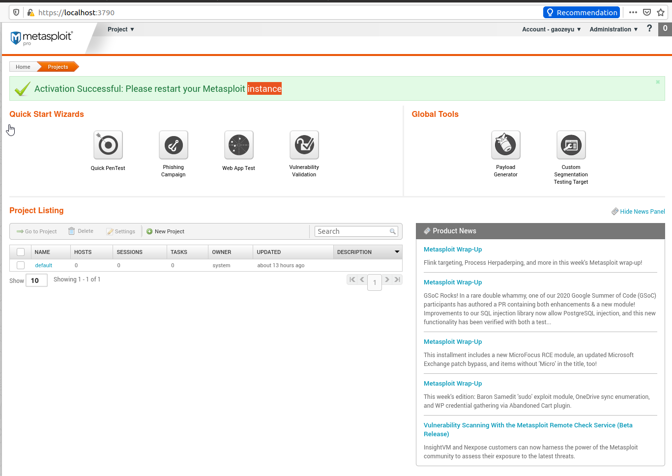 ubuntu20下metasploit激活_metasploit web ui未激活-CSDN博客